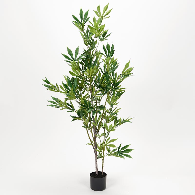 POTTED MARIJUANA TREE - D&W Silks
