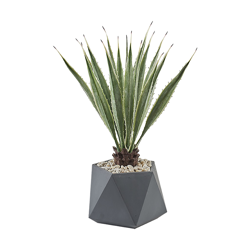 Agave Plant in Jagger Planter 3.5′ – 322124|D&W Silks